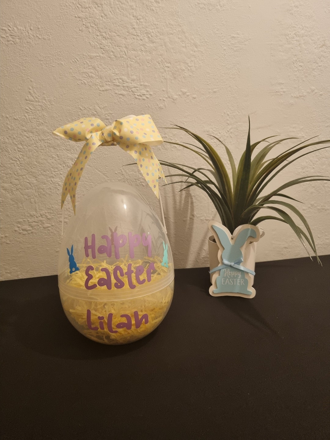 Personalised Large Fillable Easter Egg - Etsy