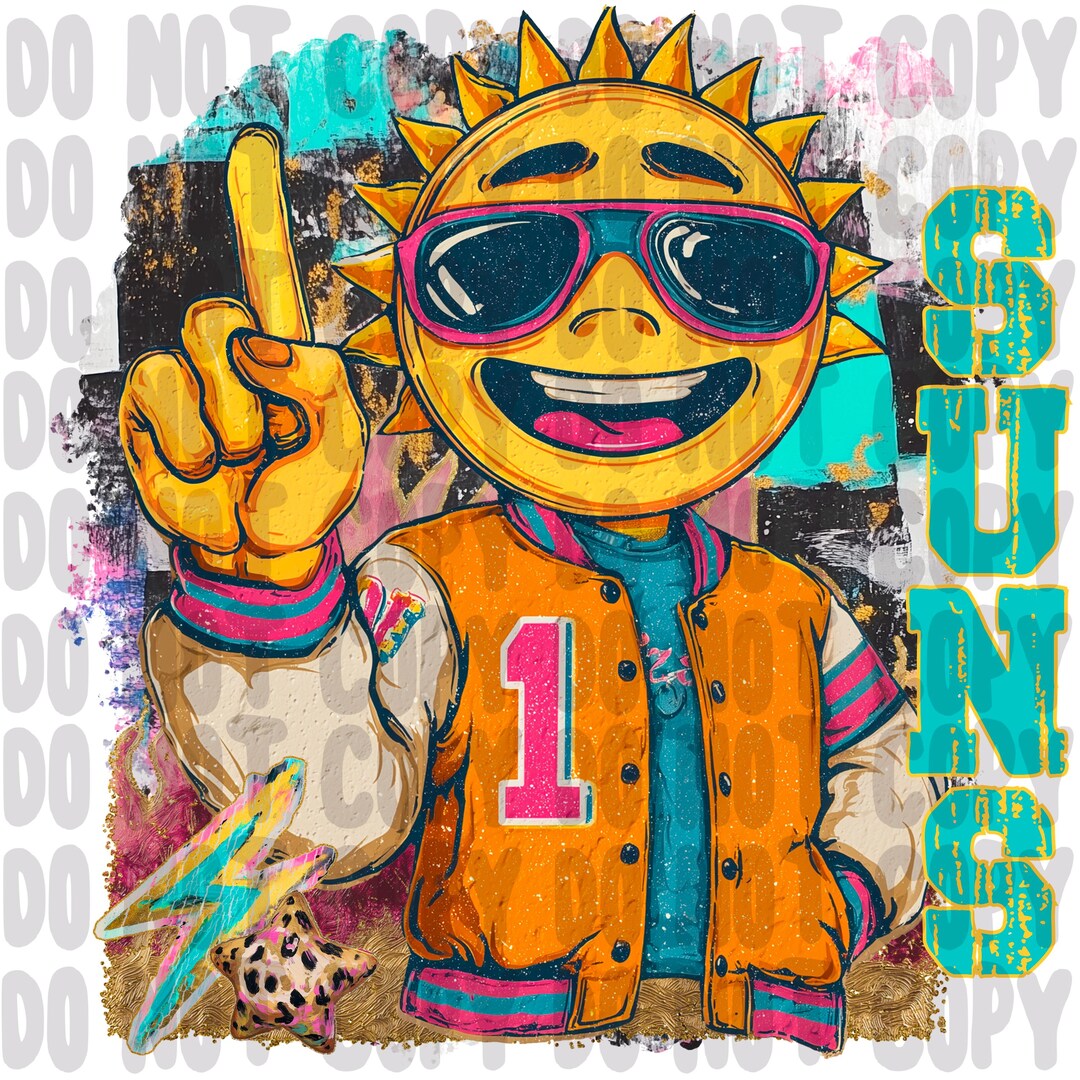 Suns PNG, Mascot PNG, Suns Digital, Mascot Digital, Suns Mascot, Suns ...