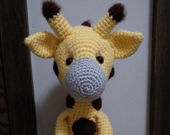 Giraffe Crochet Pattern Stuffed Animal / Plush Toy - Etsy