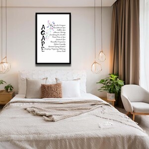 Agape Love Print, Valentines Day Gift, Divine Truth & Universal Love ...