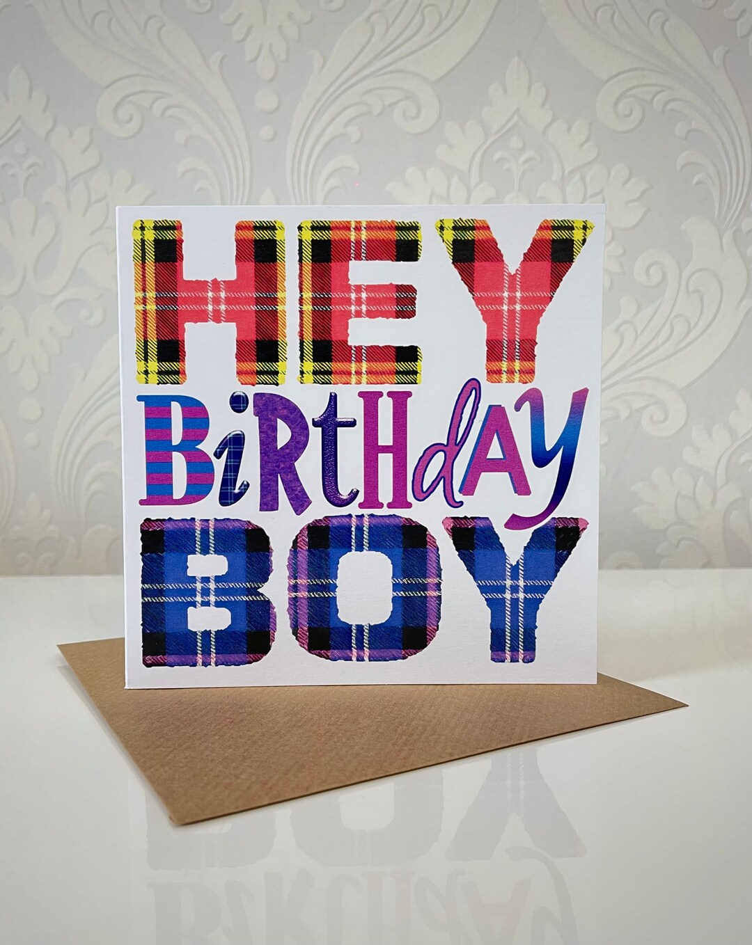 Hey Birthday Boy Card - Etsy