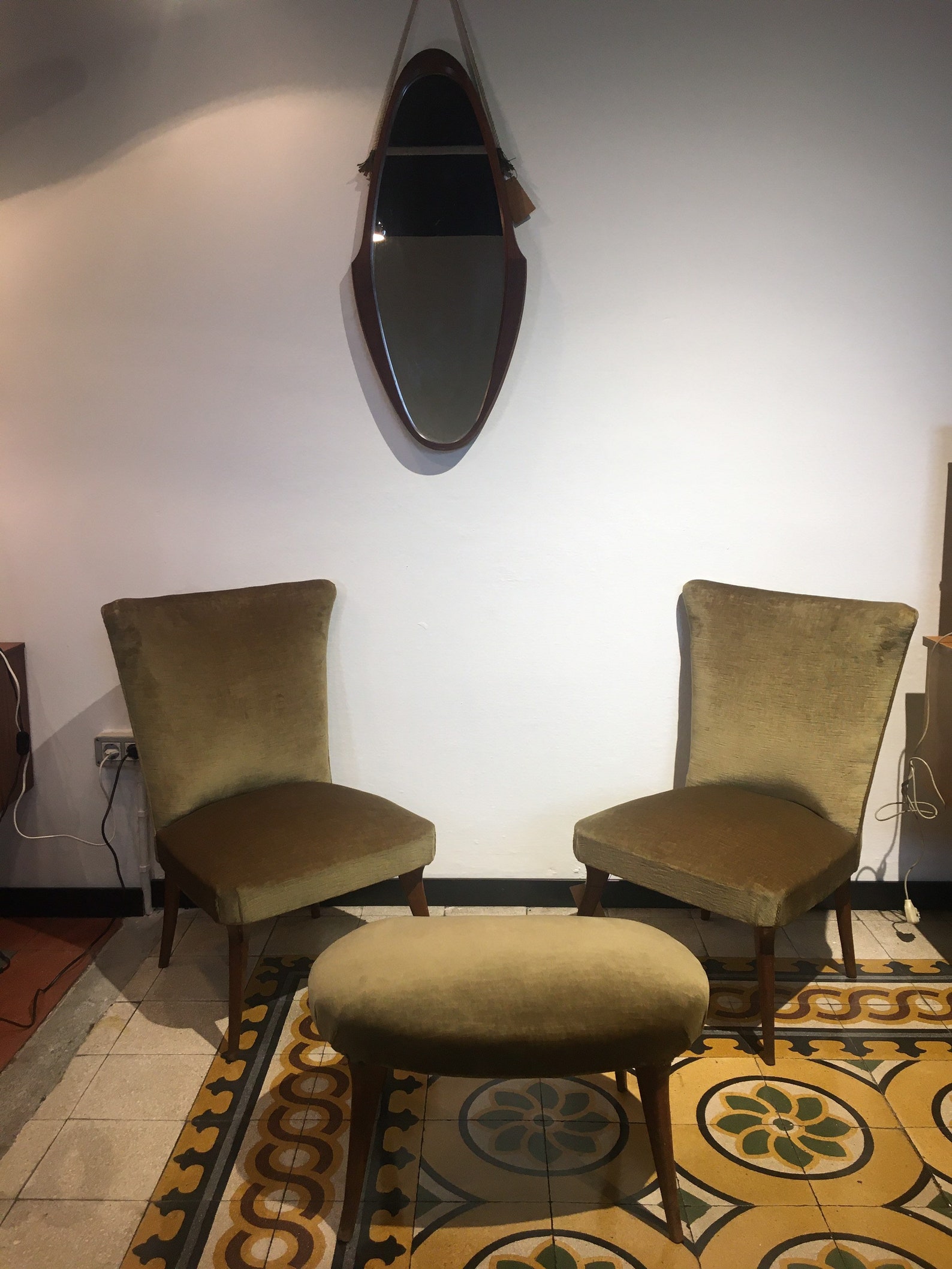 Set of Armchairs Italian Design - Etsy