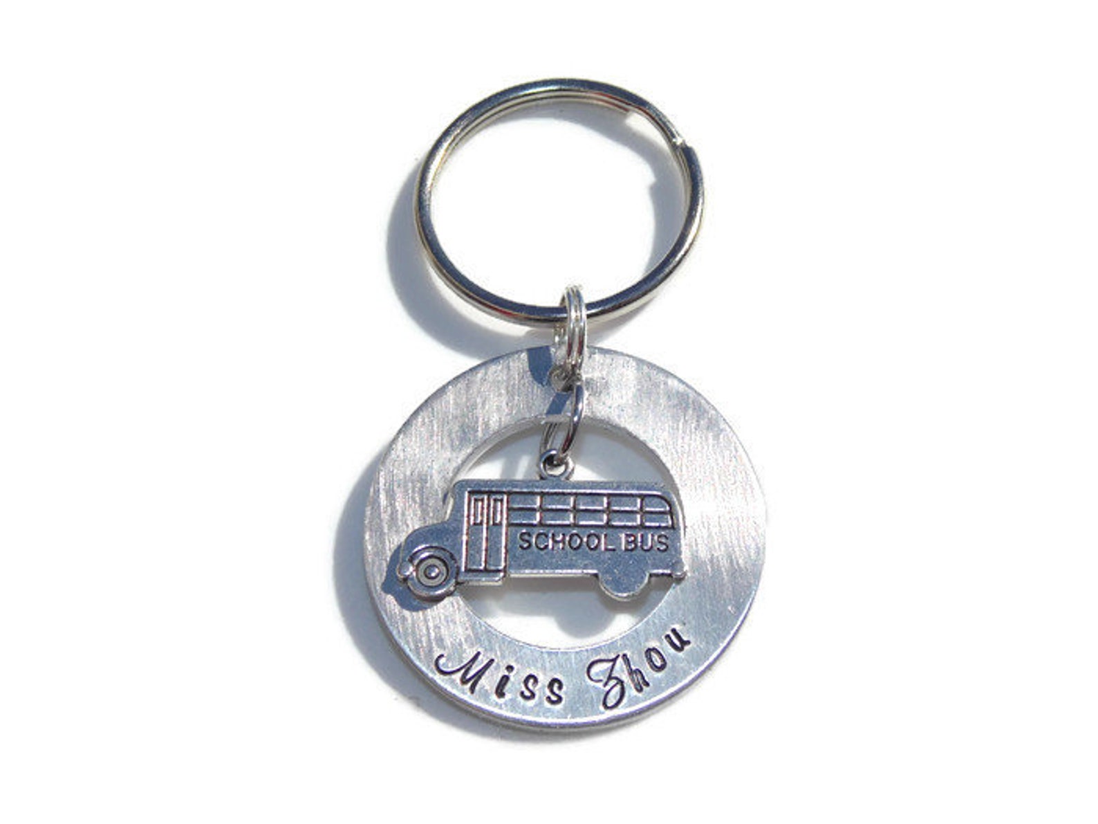 Personalized Bus Driver Keychain Custom School Bus Driver - Etsy