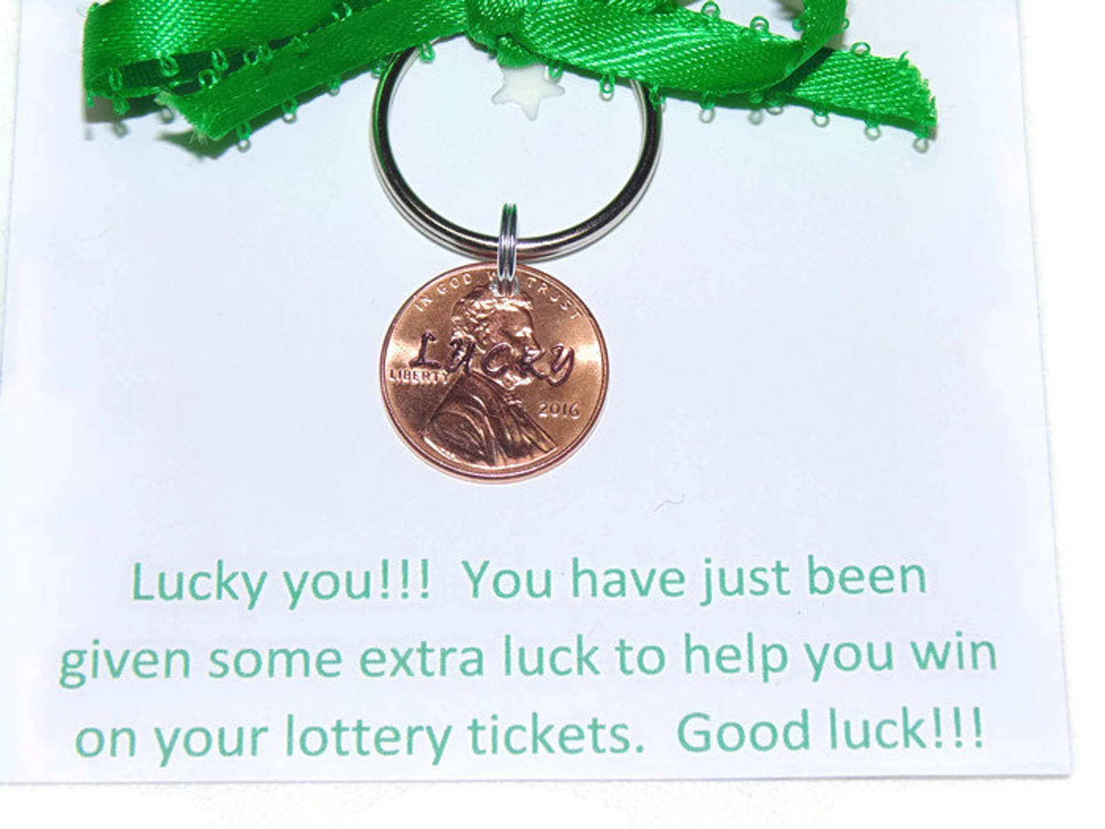 Lottery Ticket Scratcher Keychain Lucky Lottery Ticket | Etsy