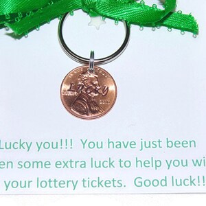 Lottery Ticket Scratcher Keychain; Lucky Lottery Ticket Scratcher ...