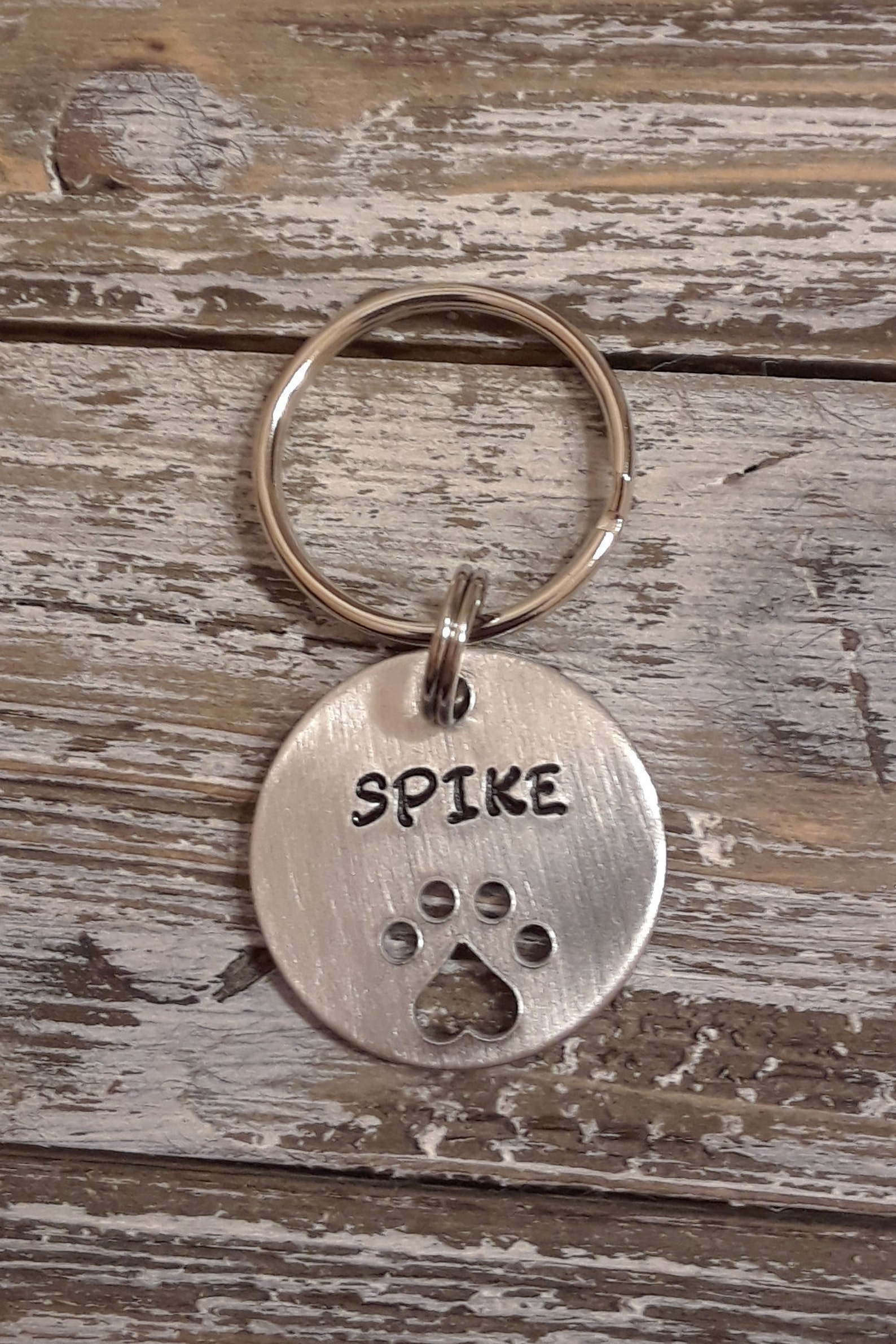 Personalized Pet Keychain; Custom Cat Name Keychain; Dog Name Keychain ...