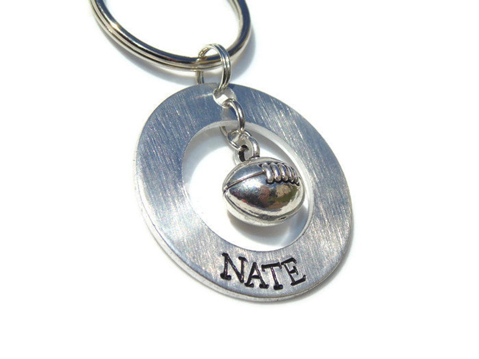 Personalized Football Coach Keychain; Custom Football Gift; Custom ...