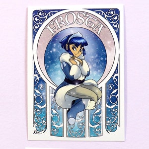 FROSTA She-ra Premium Shimmer Art Print - Etsy