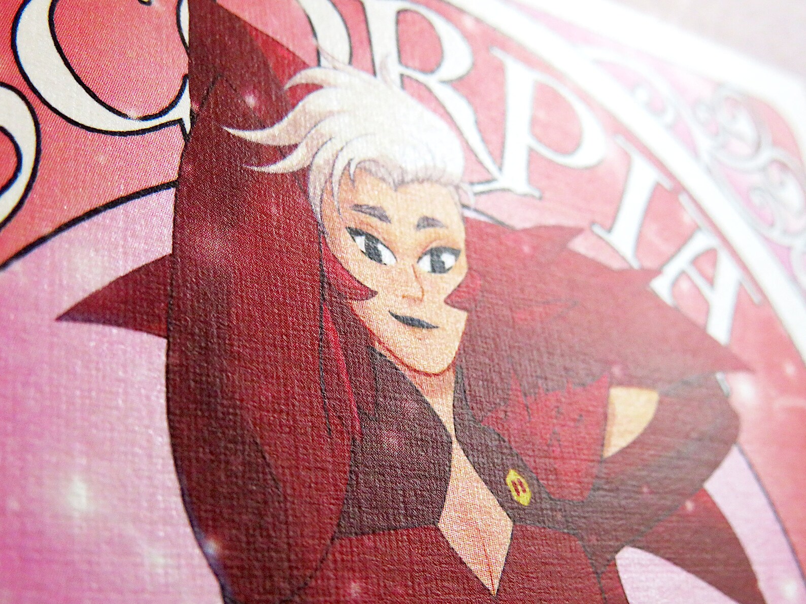 SCORPIA She-ra Premium Shimmer Art Print | Etsy UK