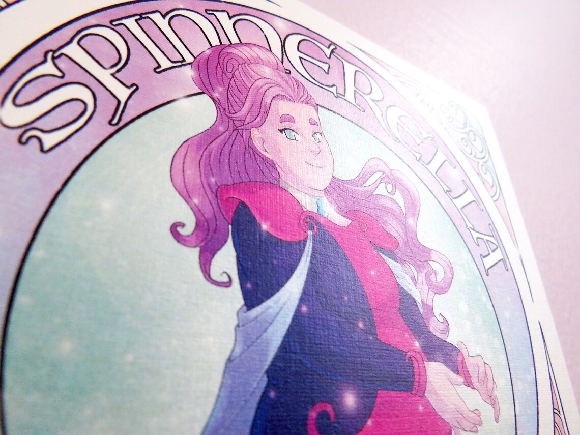 SPINNERELLA She-ra Premium Shimmer Art Print - Etsy UK