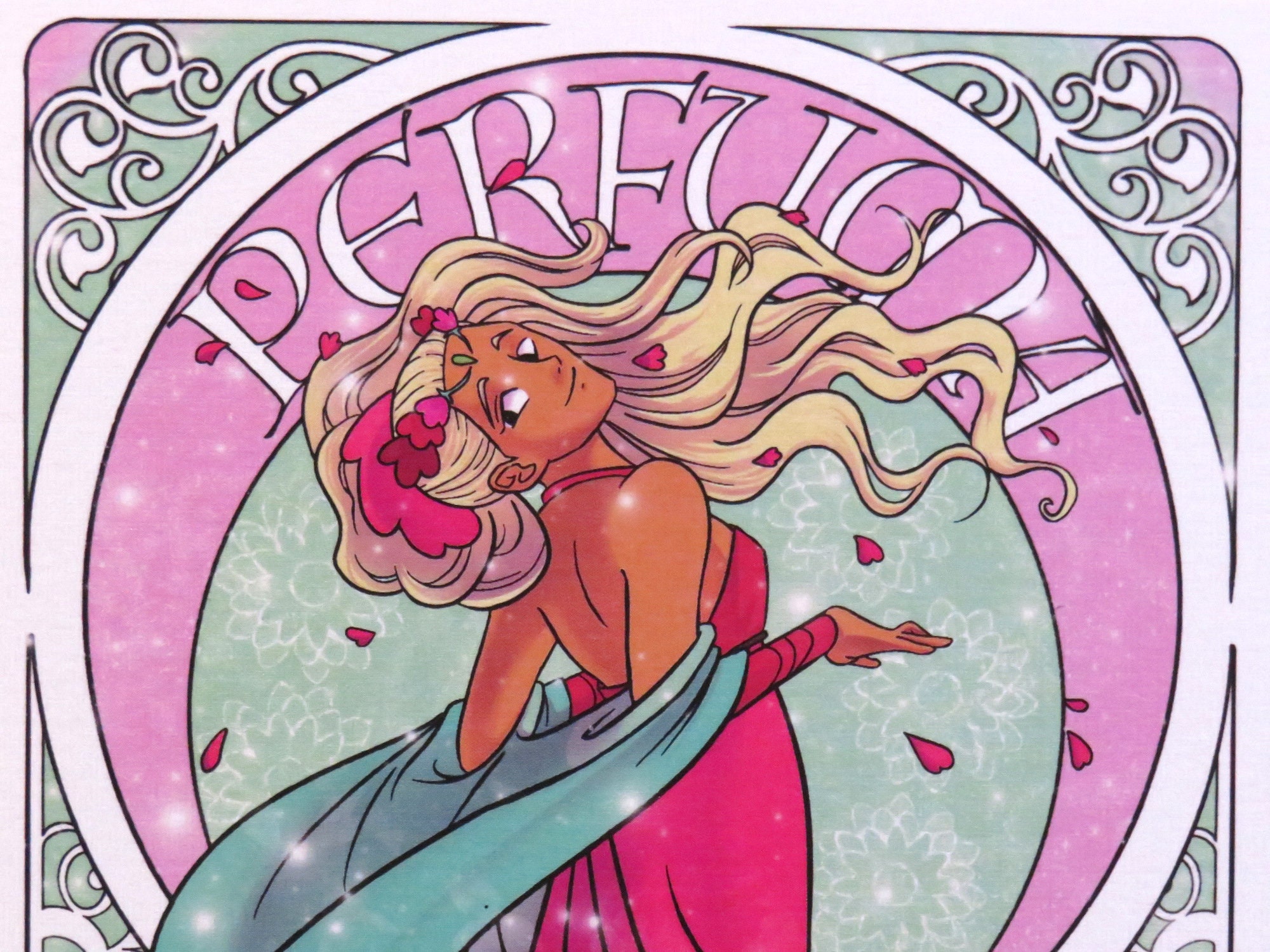 PERFUMA She-Ra Premium Shimmer Art Print | Etsy
