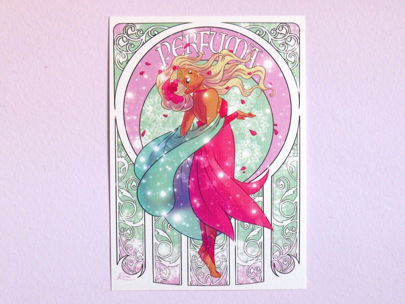 PERFUMA She-ra Premium Shimmer Art Print | Etsy