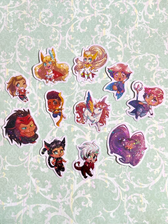 Holographic She-ra Stickers - Etsy
