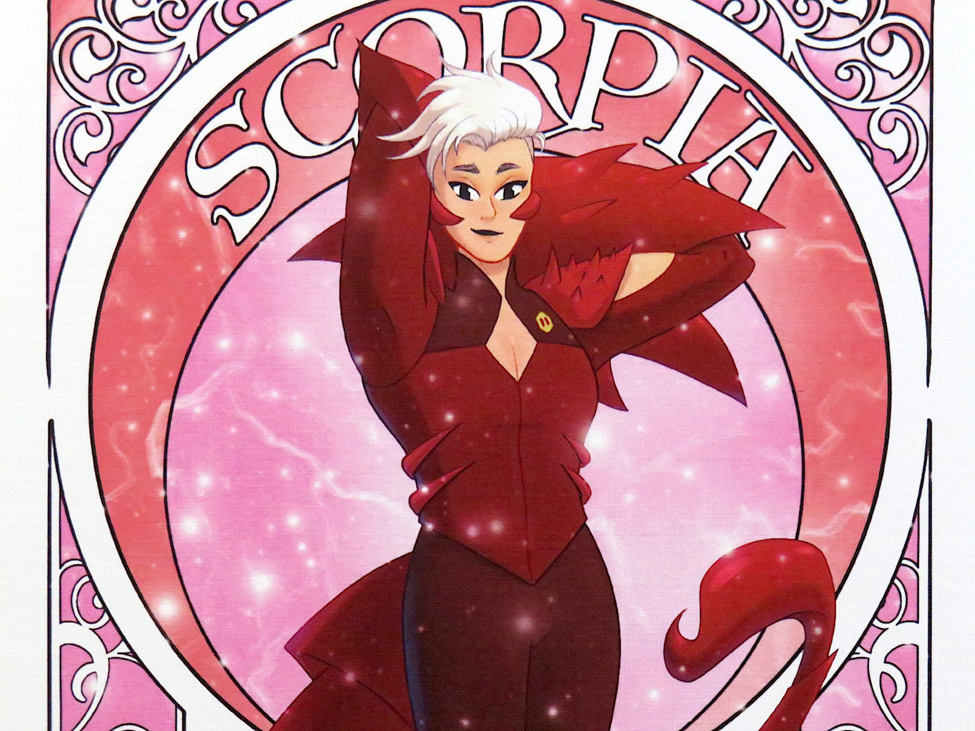 SCORPIA She-Ra Premium Shimmer Art Print | Etsy