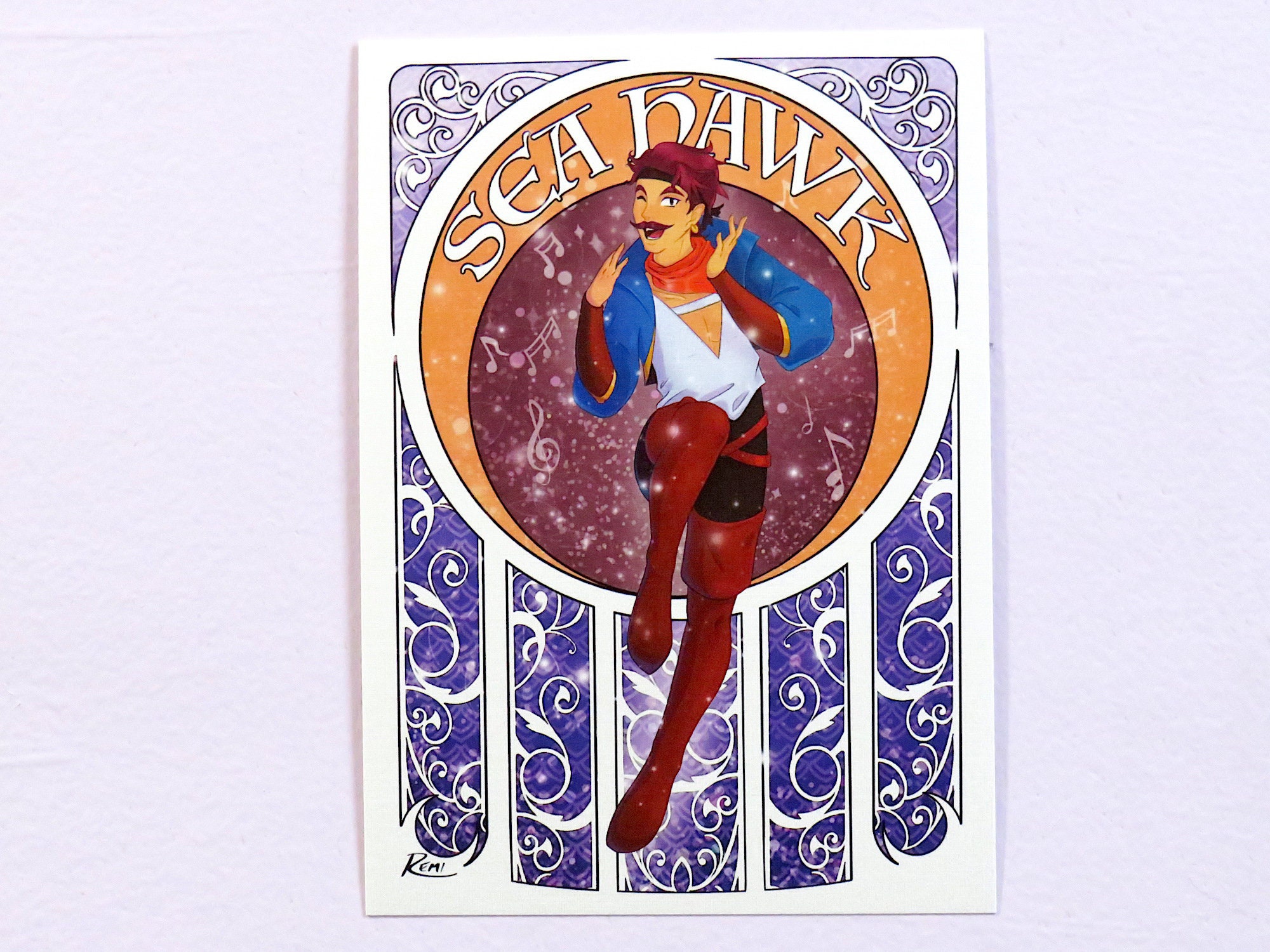 SEA HAWK She-Ra Premium Shimmer Art Print | Etsy