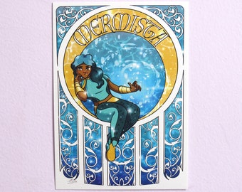 CATRA She-ra Premium Shimmer Art Print | Etsy