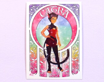 SCORPIA She-ra Premium Shimmer Art Print | Etsy