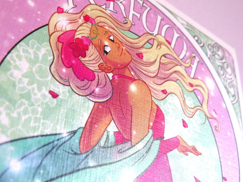 PERFUMA She-ra Premium Shimmer Art Print - Etsy