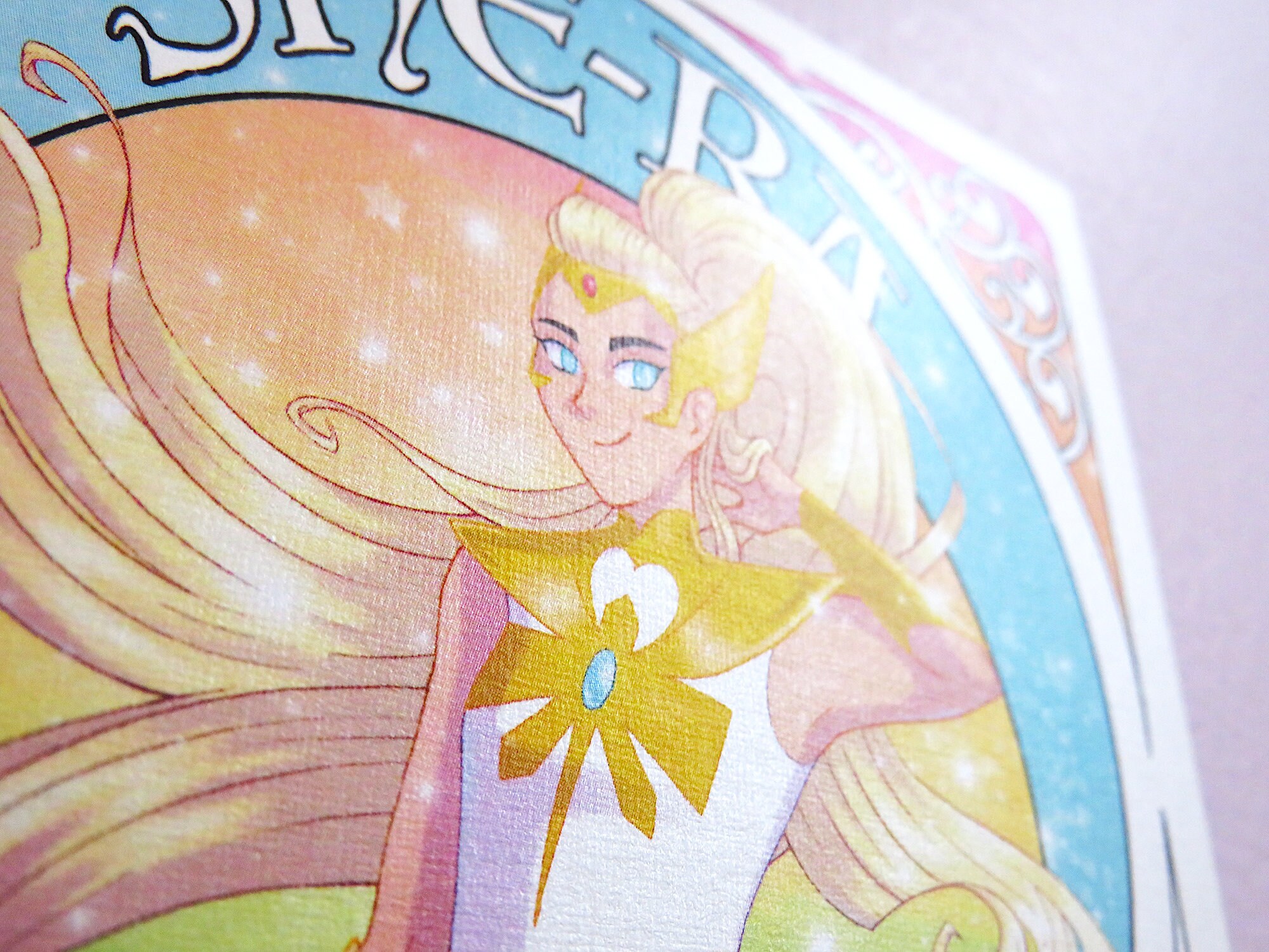 S5 SHE-RA She-ra Premium Shimmer Art Print - Etsy
