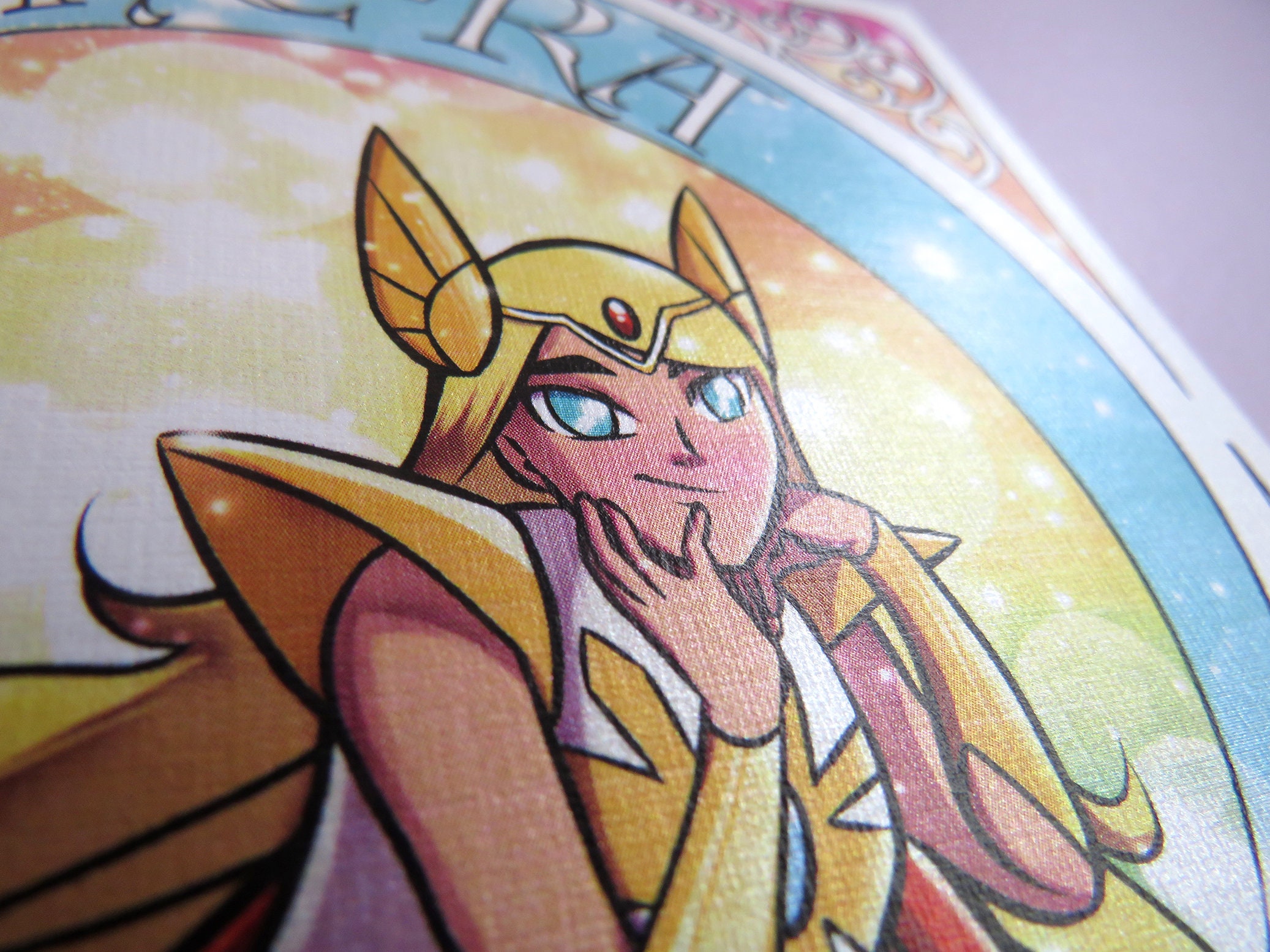 CATRA She-ra Premium Shimmer Art Print | Etsy