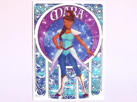 Catra authorized She Ra an art print