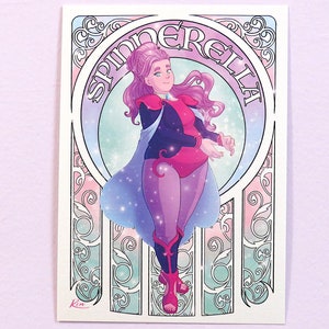 SPINNERELLA She-ra Premium Shimmer Art Print - Etsy