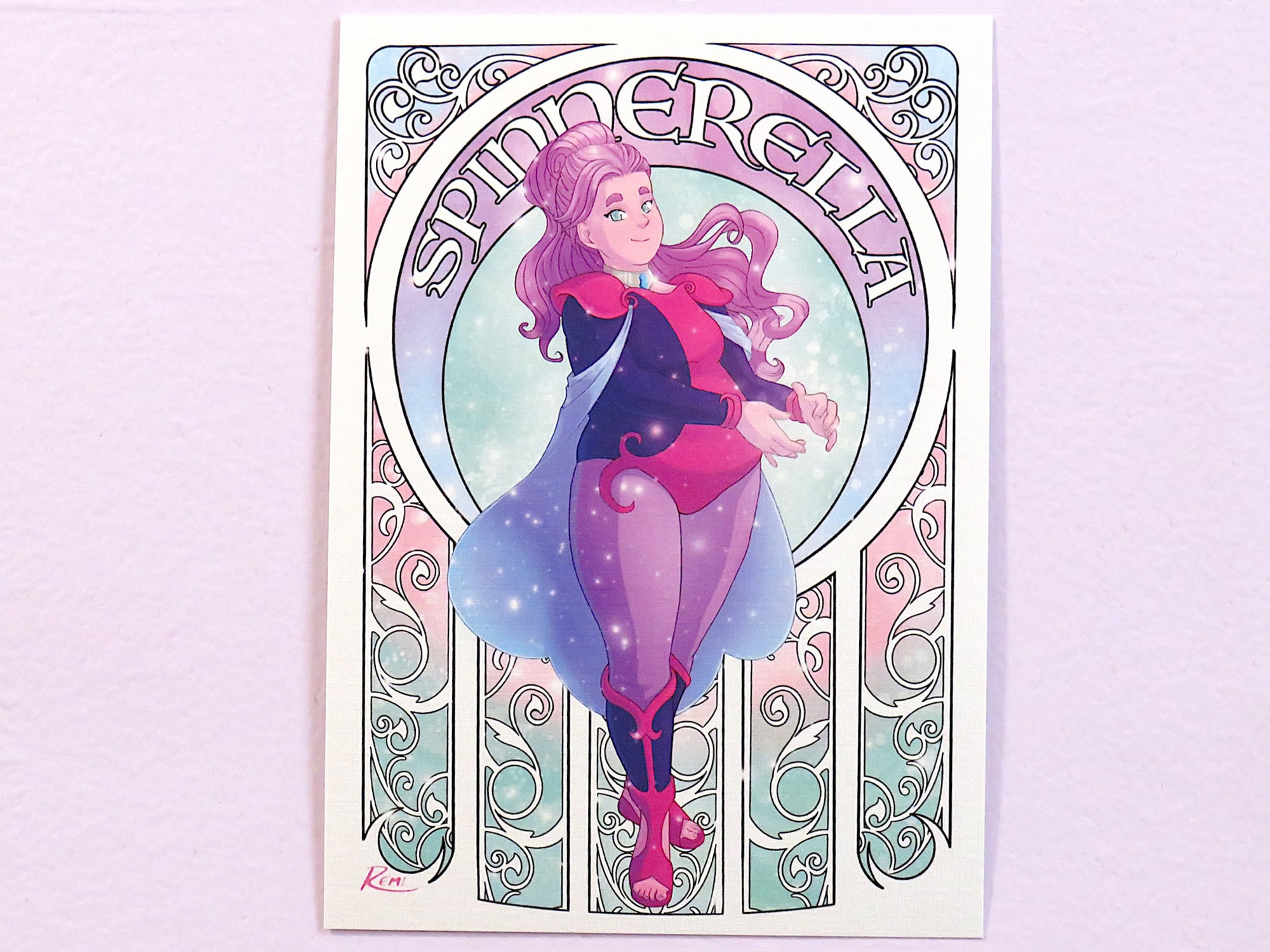 SPINNERELLA She-ra Premium Shimmer Art Print - Etsy UK