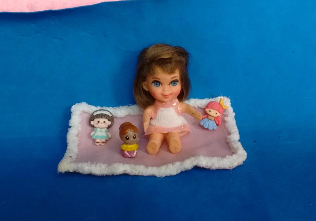 Vintage Kiddle Liddle Babe Doll - Etsy