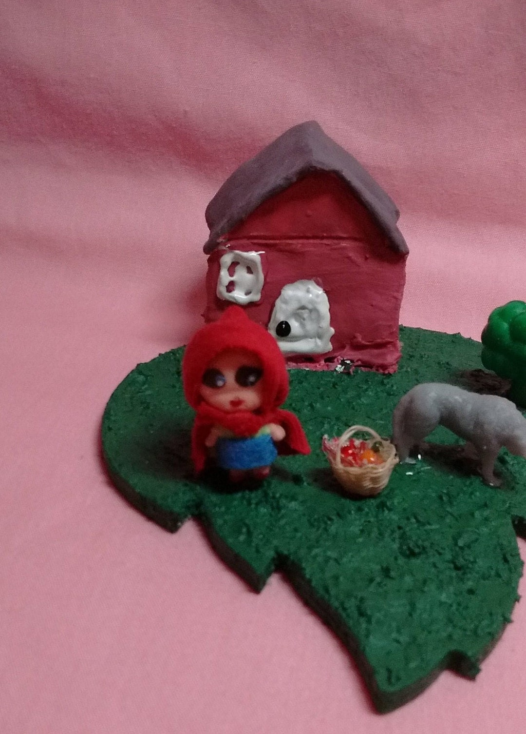 Vintage Kiddle Miniature Mini Jewelry Clone Doll as Red Riding Hood ...