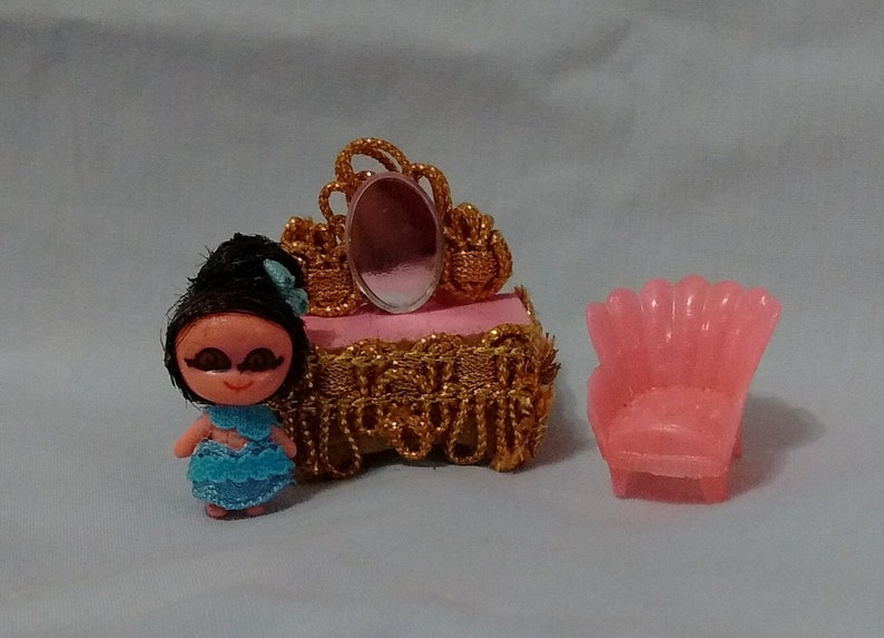 Vintage Kiddle Mini Jewelry Doll as Liddle Pretty - Etsy