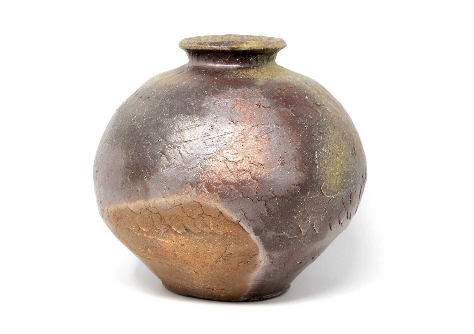 Wood Fired Pottery Coil Built Vase - Etsy