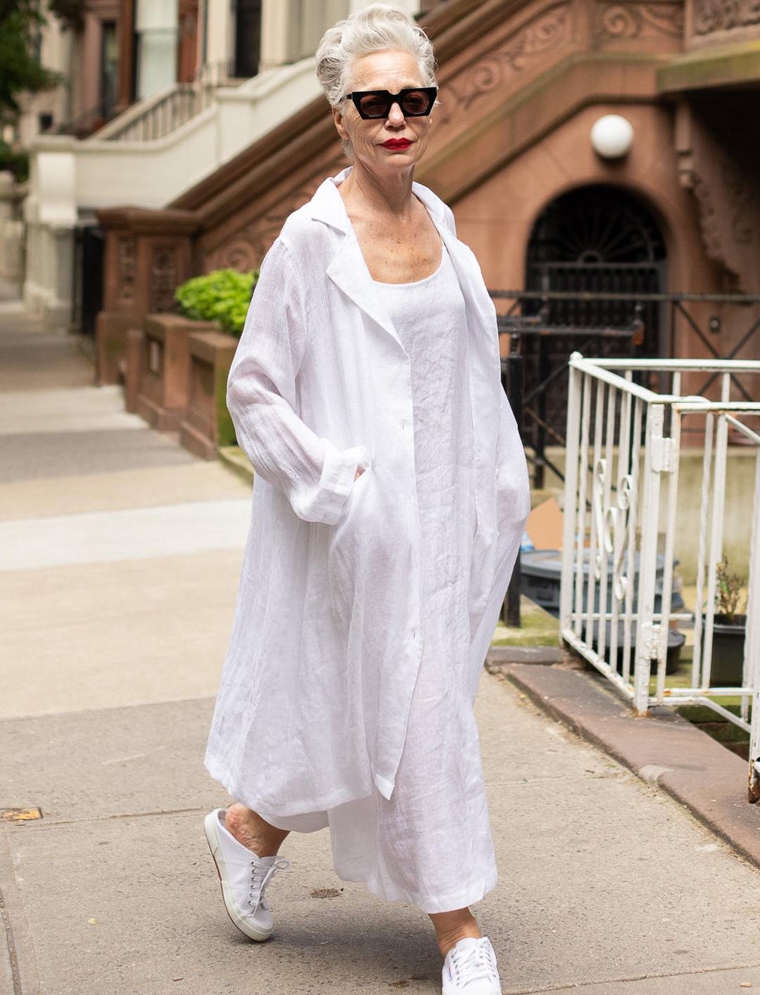 Linen Gauze Long Jacket Linen Plus Size Cardigan Linen Duster Work ...