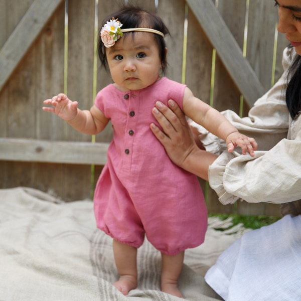 Linen Baby Clothes - Etsy