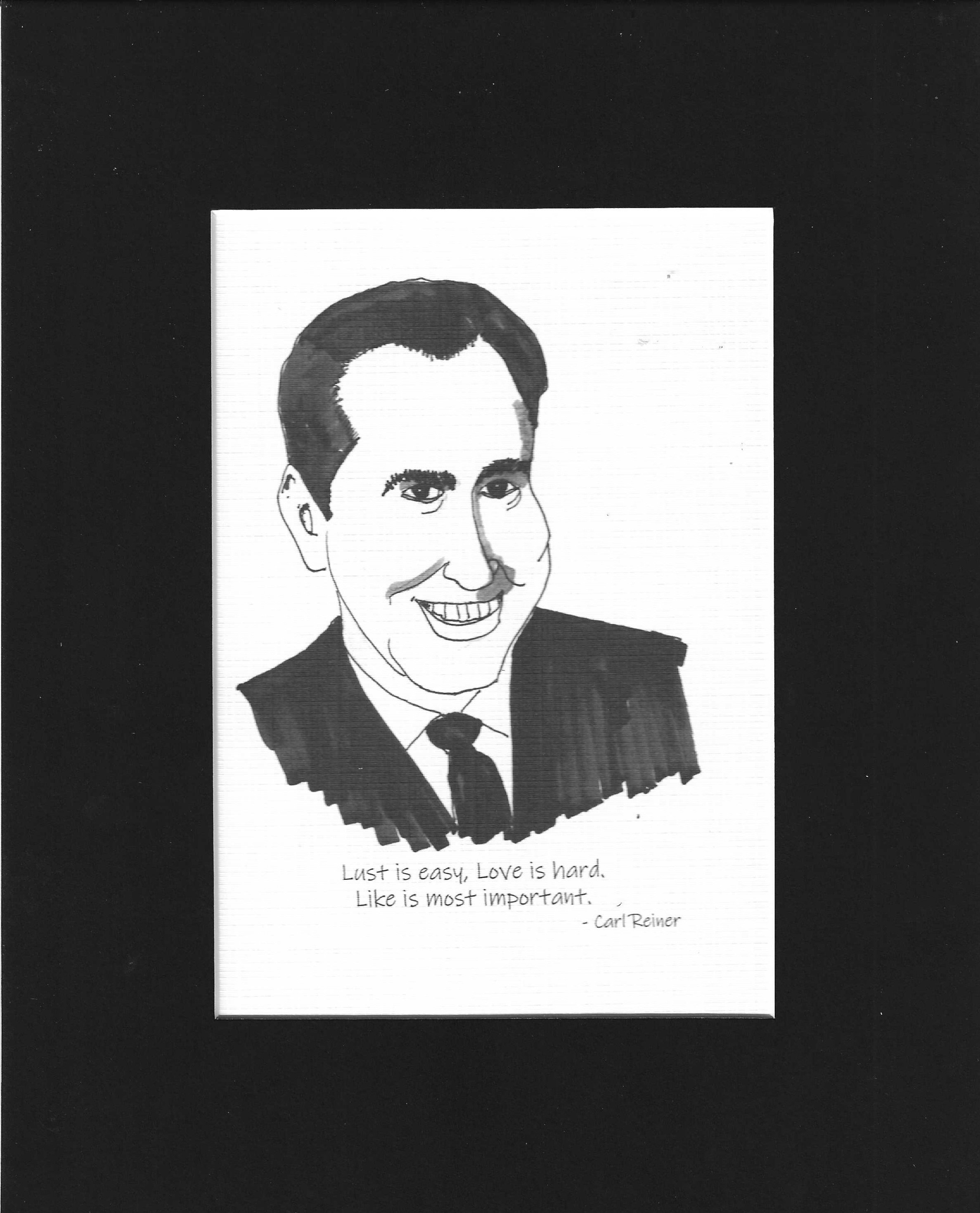 Carl Reiner - "lust is Easy, Love is Hard. Like is Most Important. - Etsy