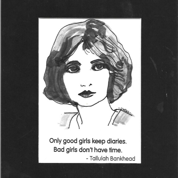 Tallulah Bankhead - Etsy