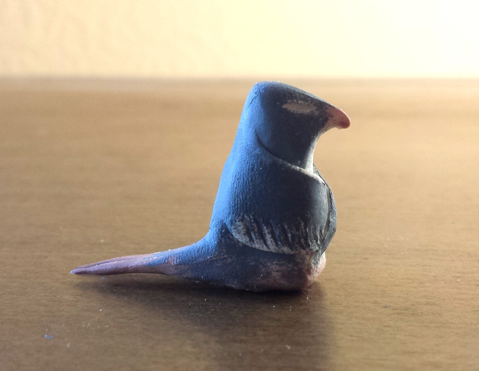 Tiny Animal Peregrine Falcon Handmade Clay Totem Creature - Etsy