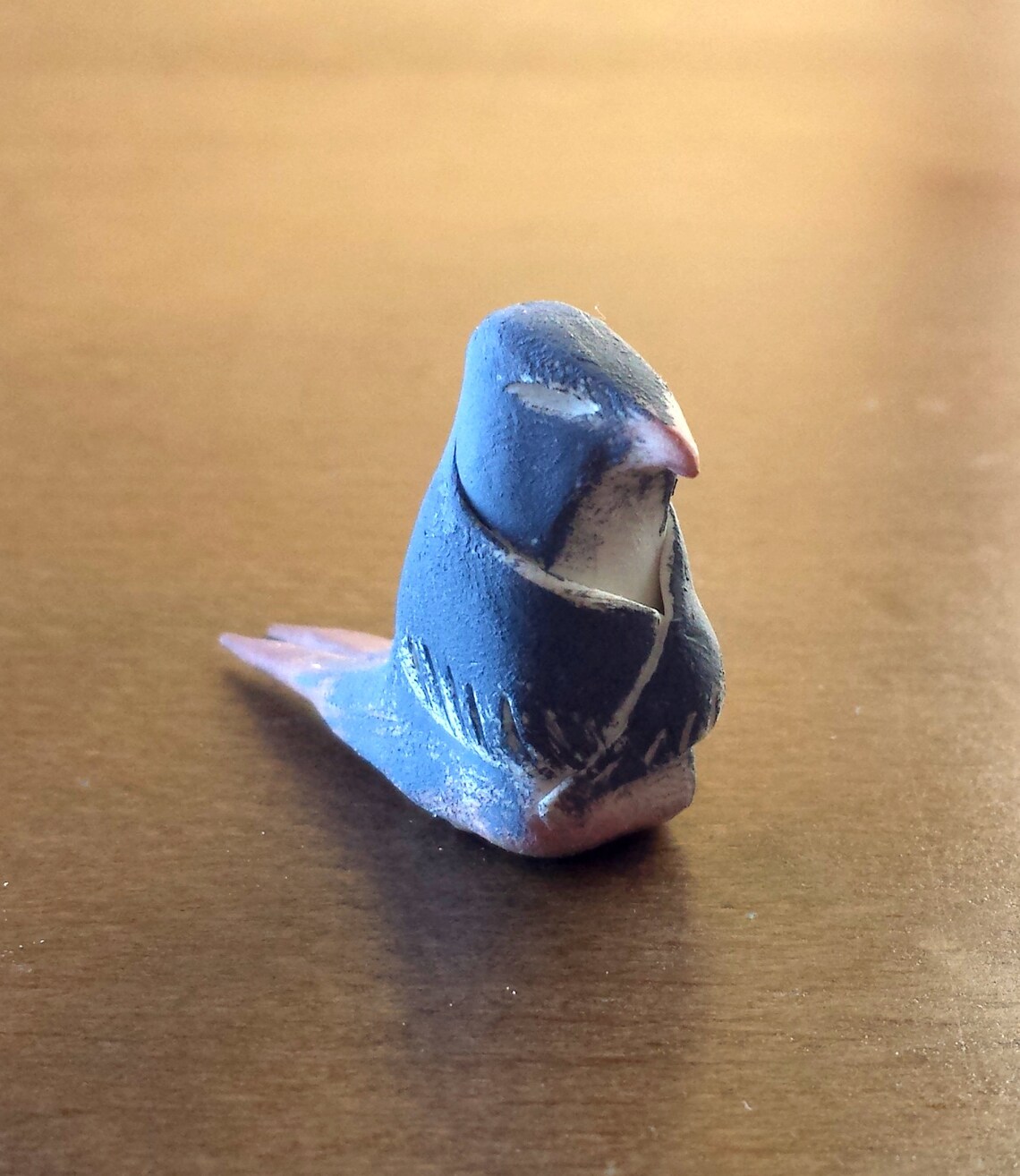 Tiny Animal Peregrine Falcon Handmade Clay Totem Creature - Etsy