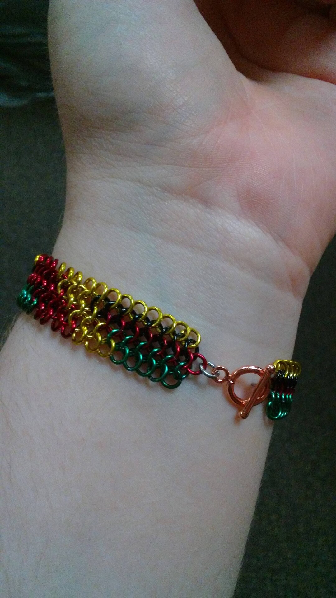 Robin Inspired Chainmaille Bracelet - Etsy