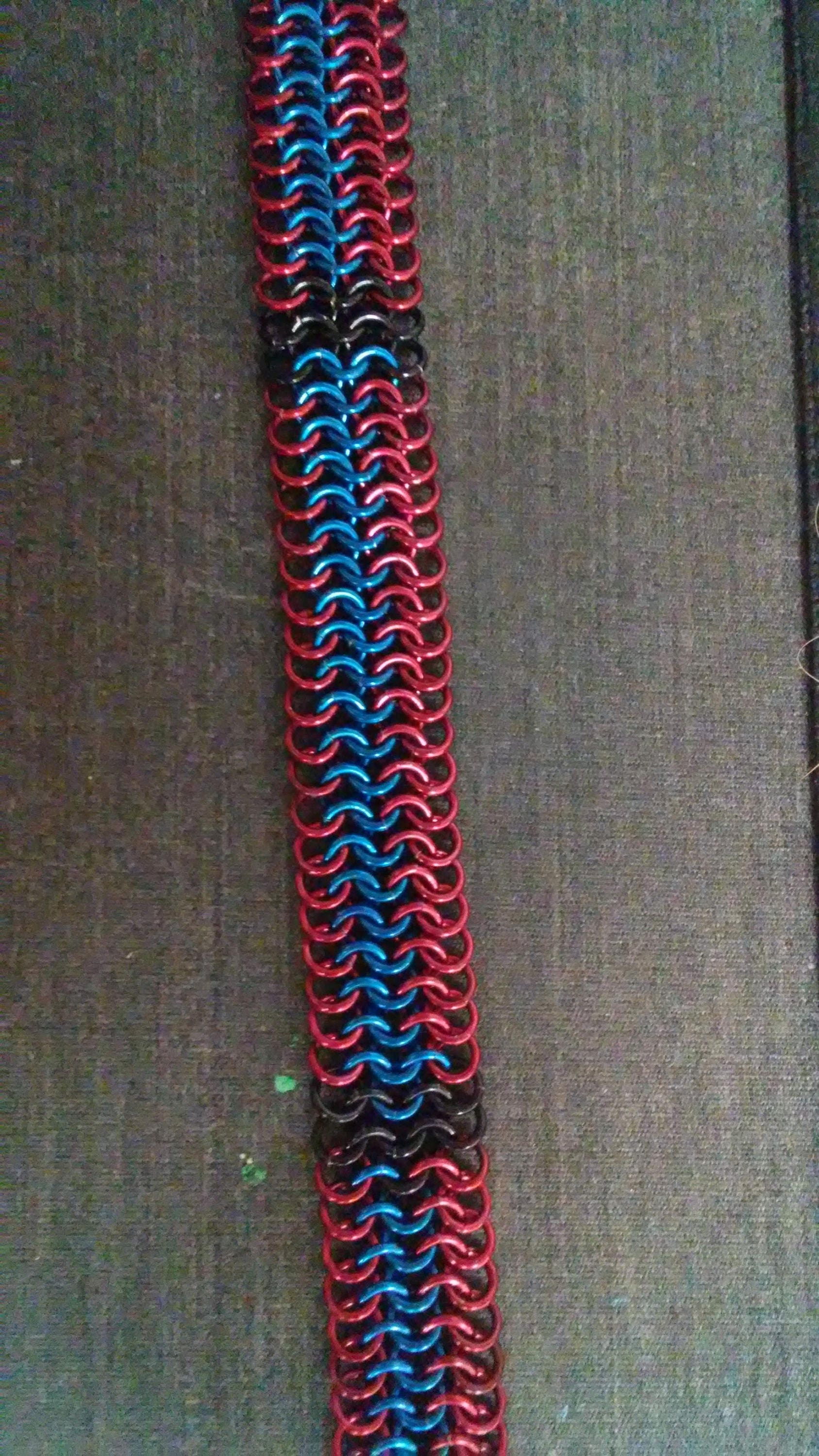 Pulsera de chainmaille inspirada en Spider-Man | Etsy