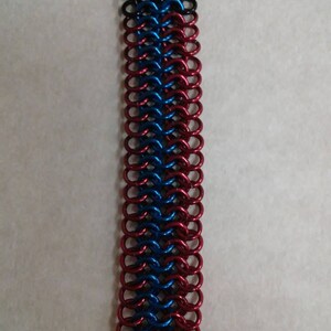 Pulsera de chainmaille inspirada en Spider-Man - Etsy España