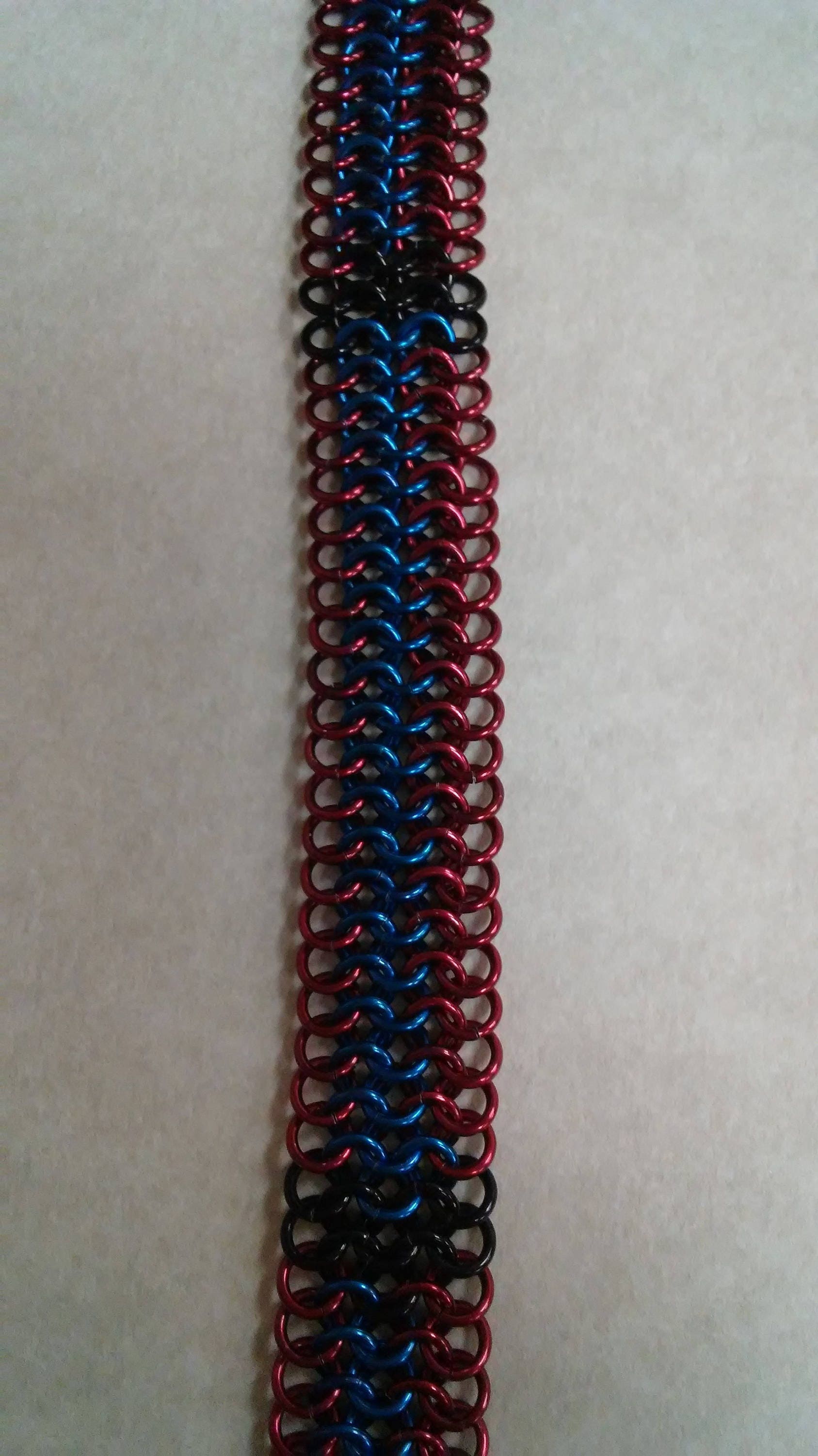 Pulsera de chainmaille inspirada en Spider-Man | Etsy