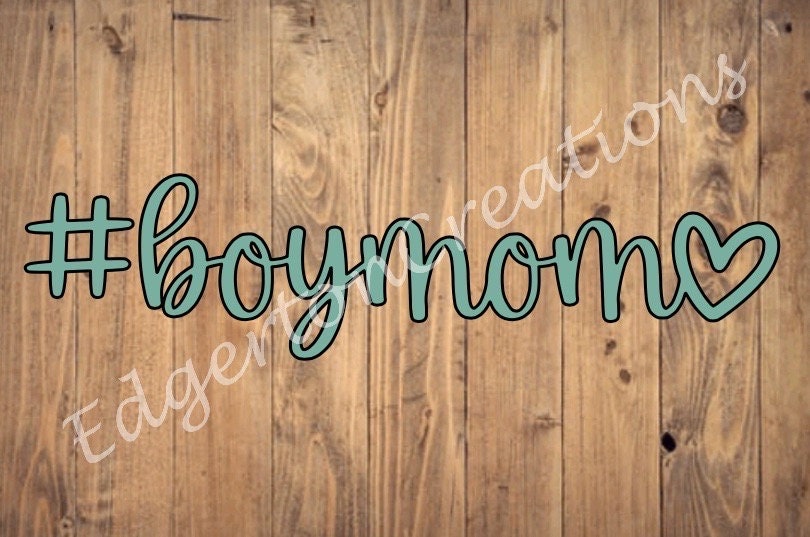 Boy Mom Decal | Girl Mom Decal | Mom of Boys Sticker | #boymom | Car ...