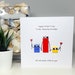 Fathers Day Card Lego Brick Person People Card Handmade Personalised ...