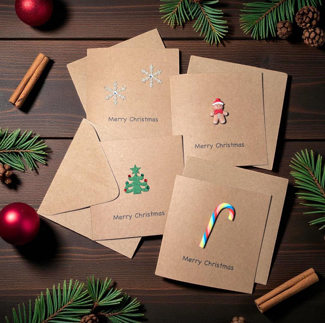 Pack of Mini Christmas Cards - Children's Cards - Etsy UK
