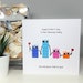 Fathers Day Card Lego Brick Person People Card Handmade Personalised ...
