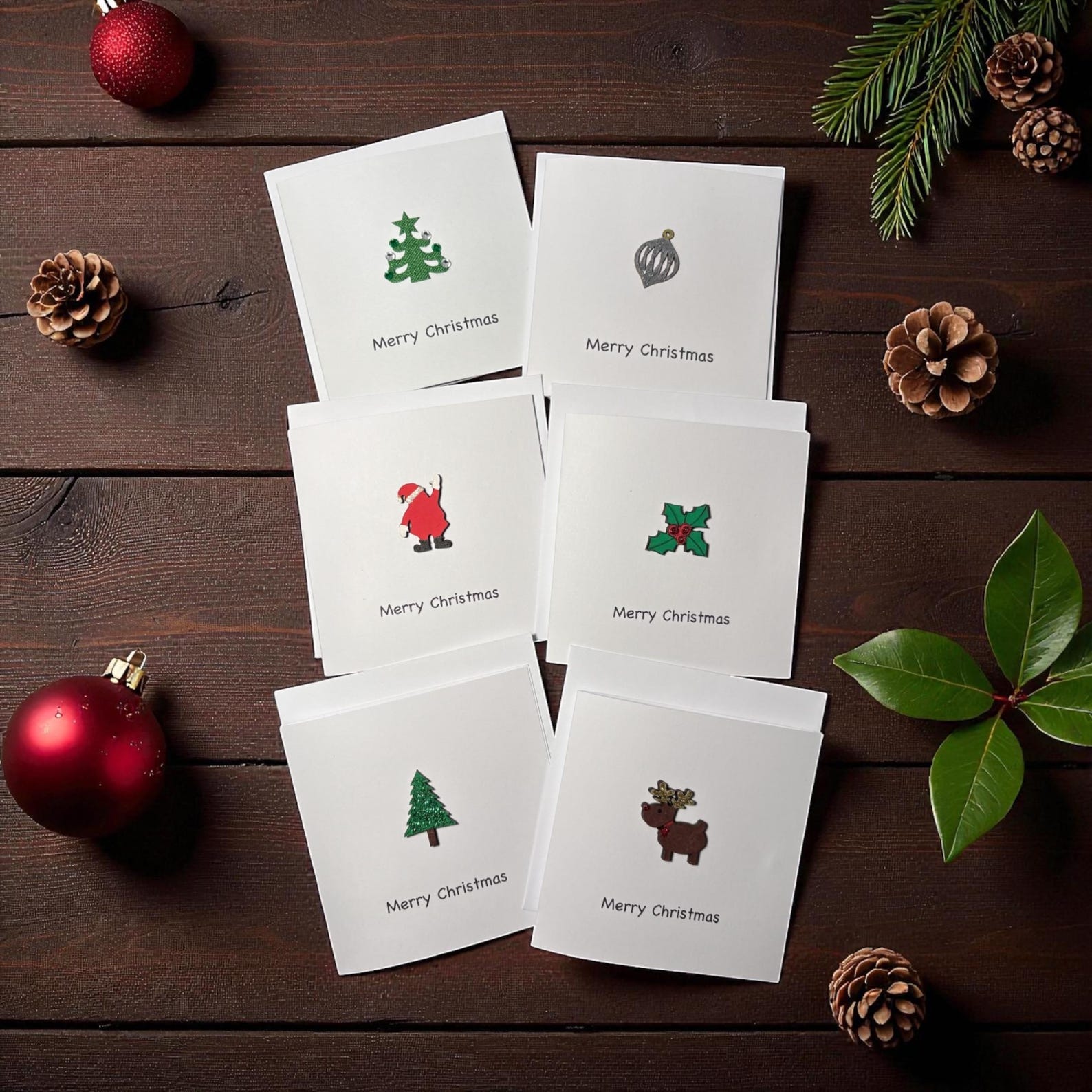 Pack of Mini Christmas Cards - Children's Cards - Etsy UK