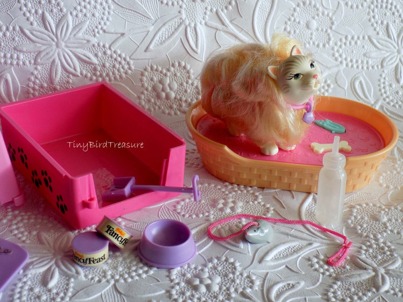 Vintage Barbie Kitty Fun Barbie Cat Toy Gift for Little | Etsy