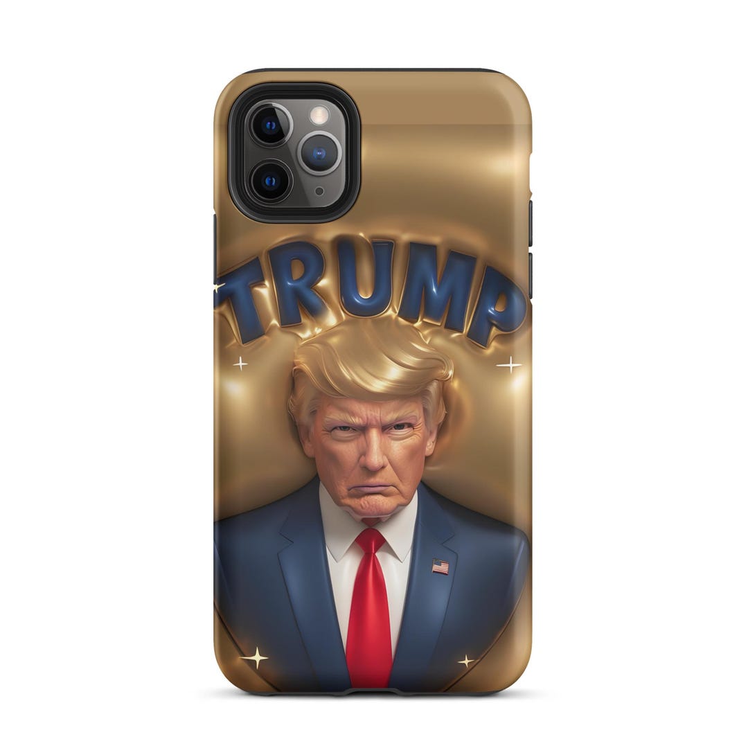 Donald Trump Portrait With Gold Background Tough Case for Iphone,trendy ...