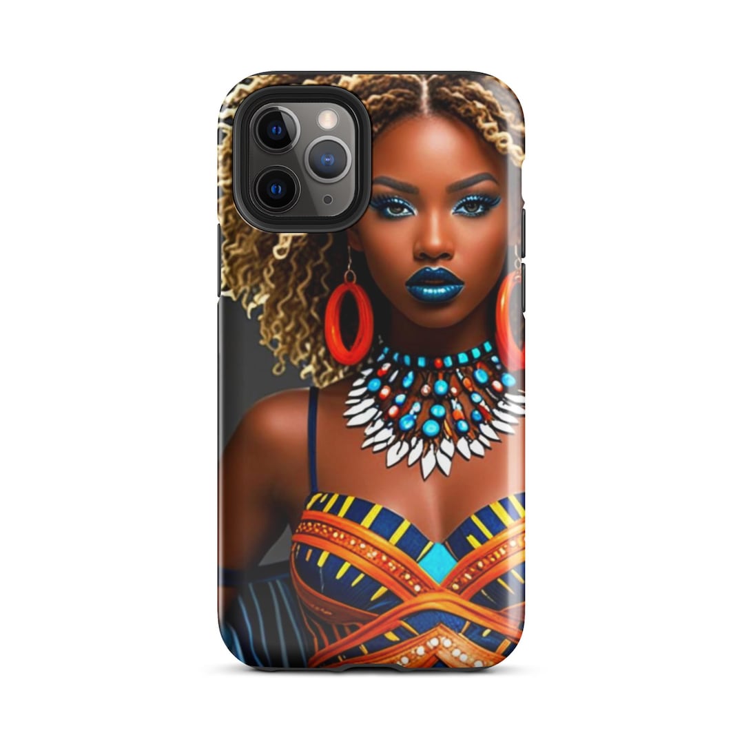 African Afro Black Queen Art Phone Case Tough Case for Iphone® - Etsy