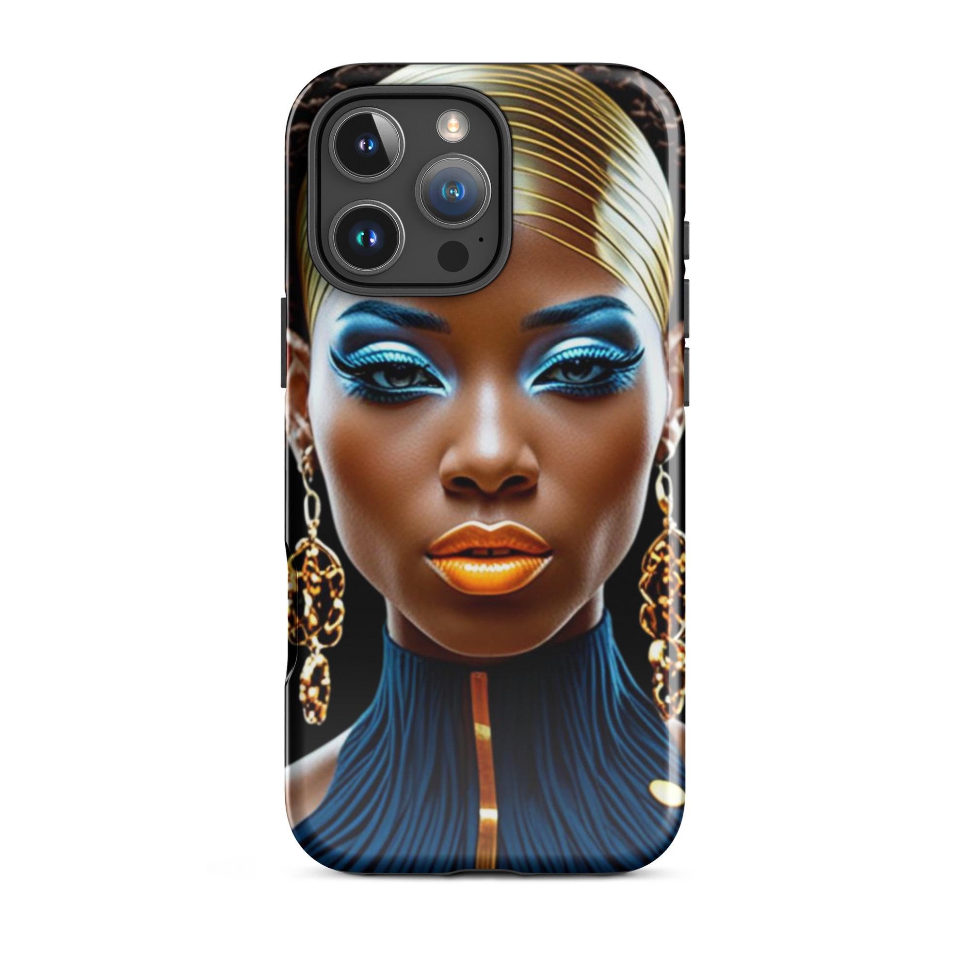 African Art Phone Case Black Woman Art Tough Case for iPhone - Etsy